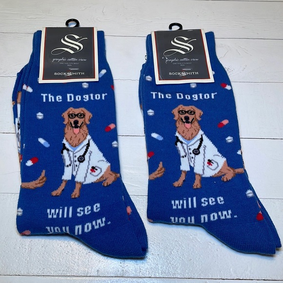 socksmith | Underwear & Socks | New Fun Graphic Cotton Crew Socks For ...